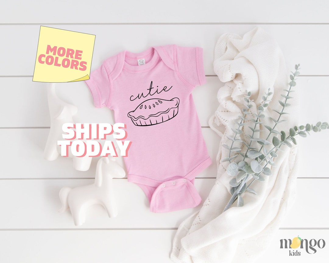 Cutie Pie Baby Onesies® Funny Baby Bodysuit, Cute Baby Shower Gift ...