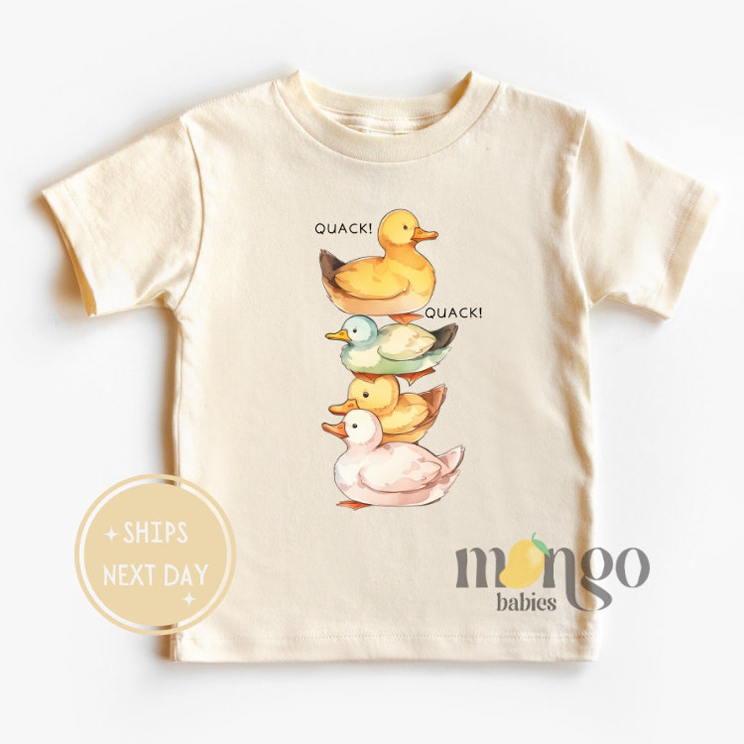 Quack Quack Tee Funny Tshirt Cute Duck Baby Shower Gift Funny Duck ...