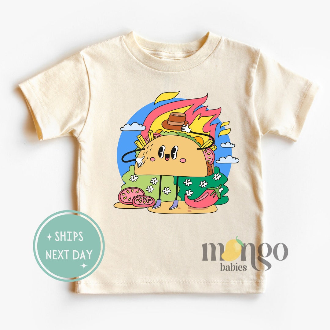 Funny Taco Kids Tshirt Cute Taco Baby Announcement Baby Shower Gift for ...