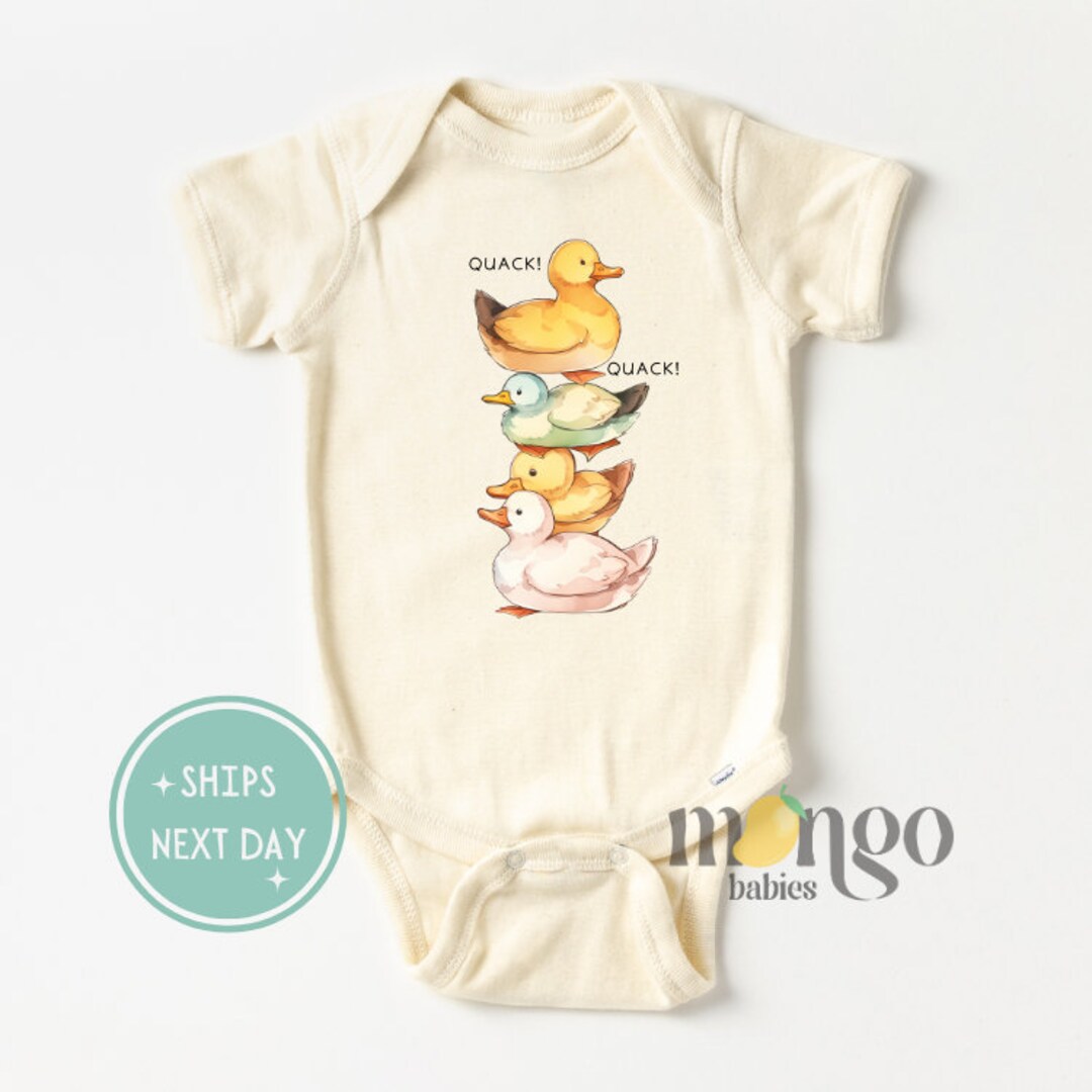 Quack Quack Baby Onesies® Brand Cute Duck Baby Shower Gift Funny Duck ...
