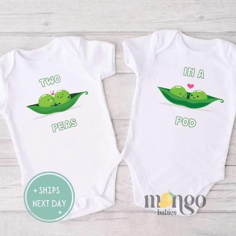 Two Peas in a Pod - Etsy