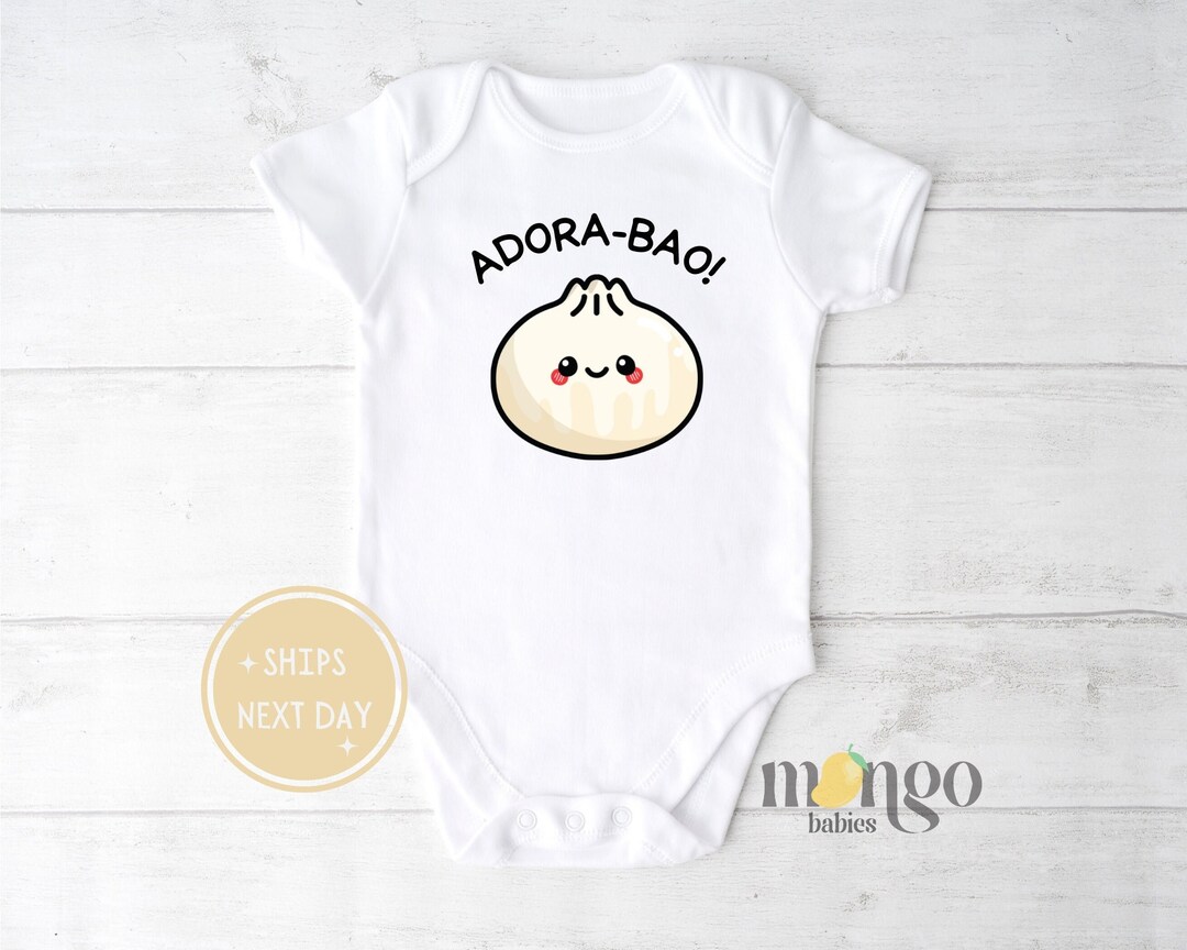 Adora-bao Baby Onesies® Brand Adorable Kids Shirt Chinese Food Cute ...
