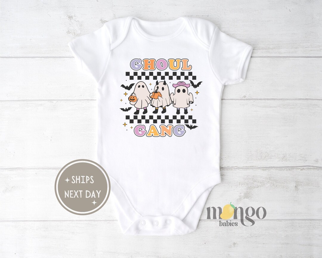 Ghoul Gang Baby Onesies® Brand Halloween Baby Shower Gift for Newborn ...