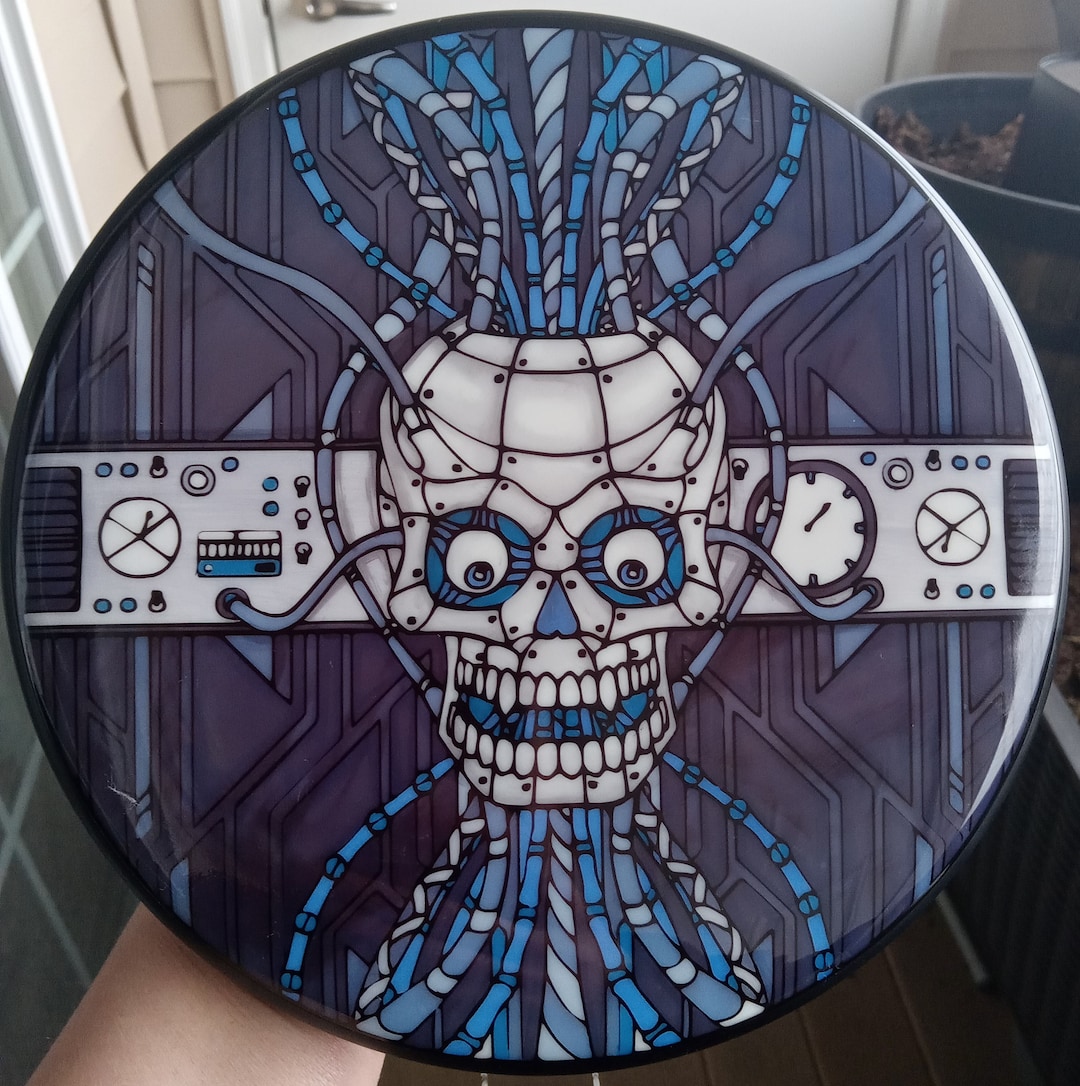 Cyborg Skull MVP Neutron Soft Glitch - Etsy