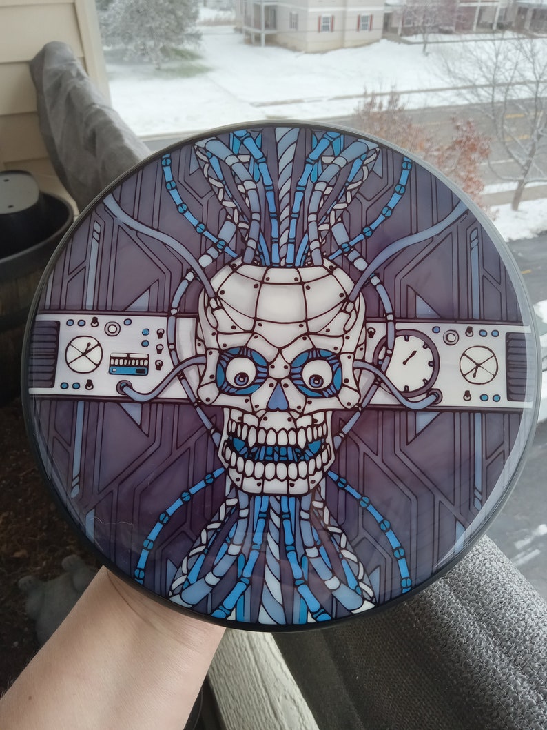 Cyborg Skull MVP Neutron Soft Glitch - Etsy