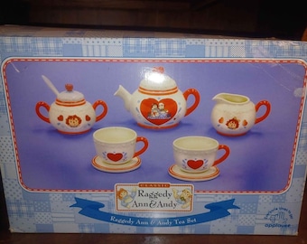 Ann and Andy Tea Set - Etsy