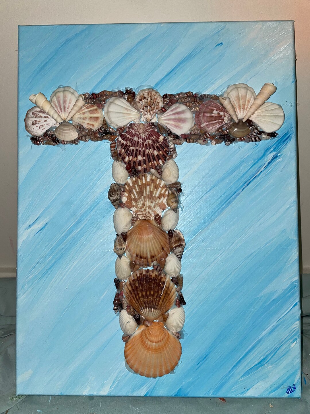 Personalised Shell Letters - Etsy