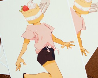 Strawberry Shortcake With Snowman - Etsy