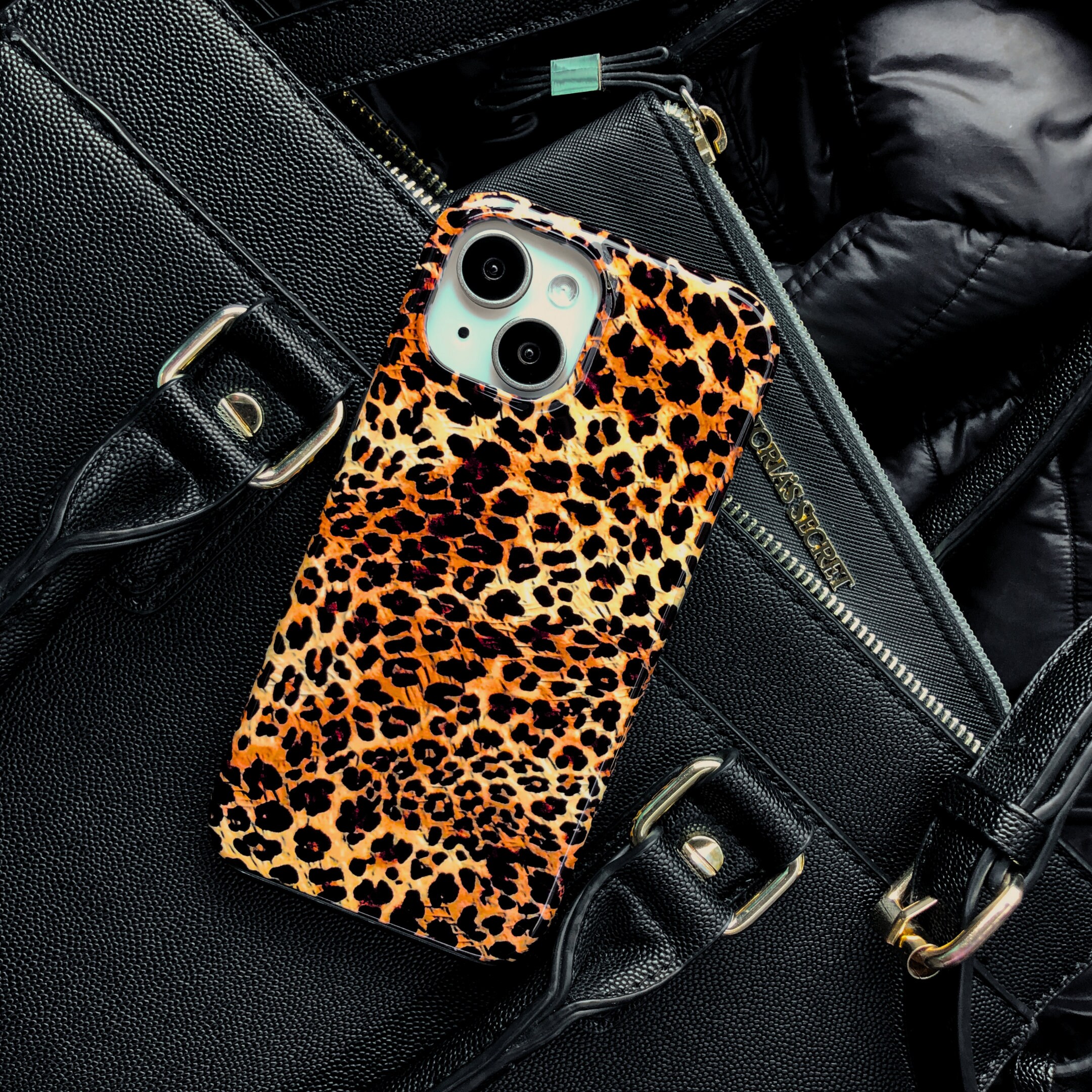 Exotic Leopard Animal Print Phone Case iPhone 15, 15 Plus, 15 Pro, 15 Pro Max, 14, 13, 12, 11, X ...