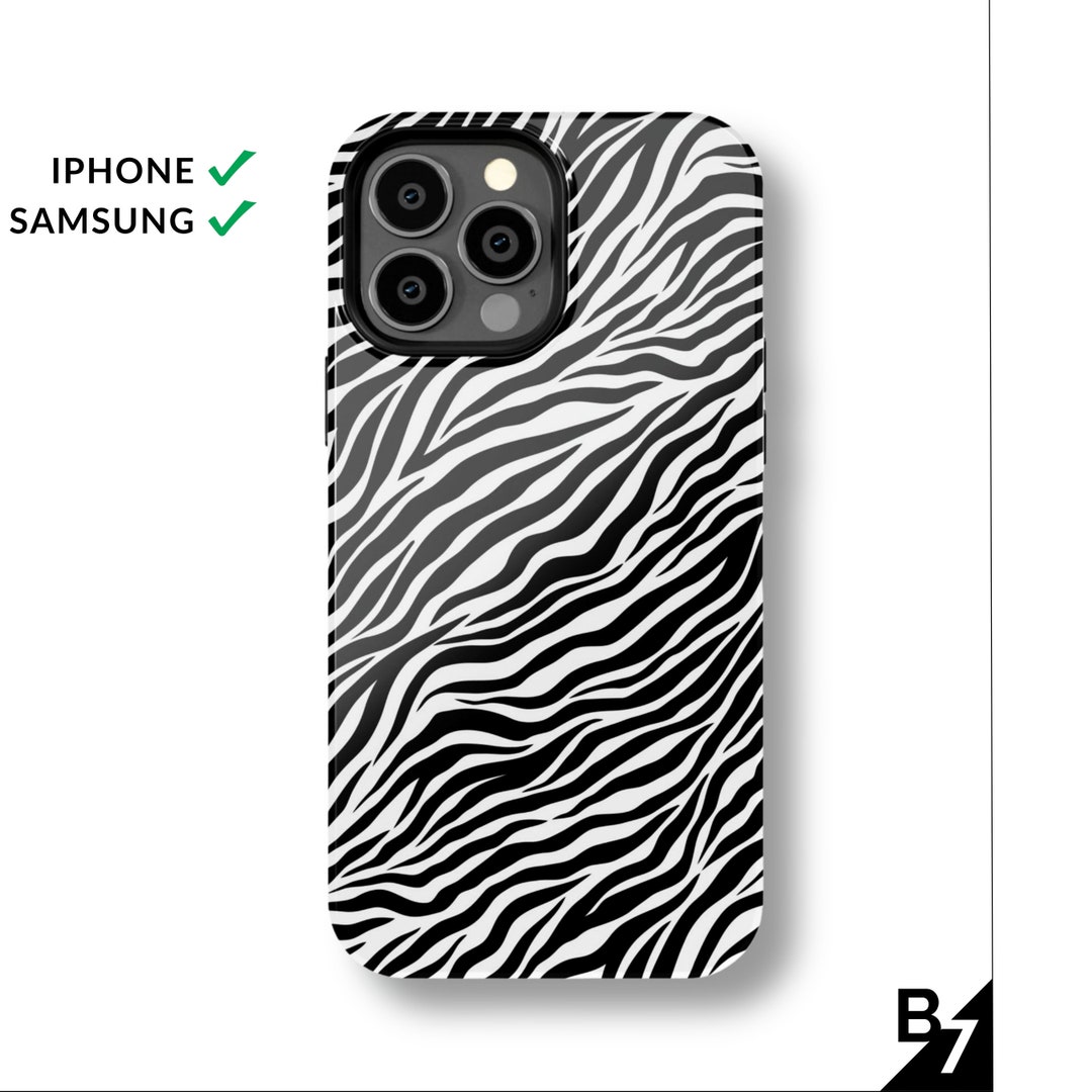 Classic Zebra Print Phone Case iPhone 15, 15 Plus, 15 Pro, 15 Pro Max ...