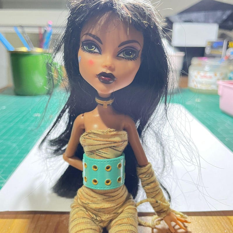 Ooak Clawdeen Wolf Doll - Etsy