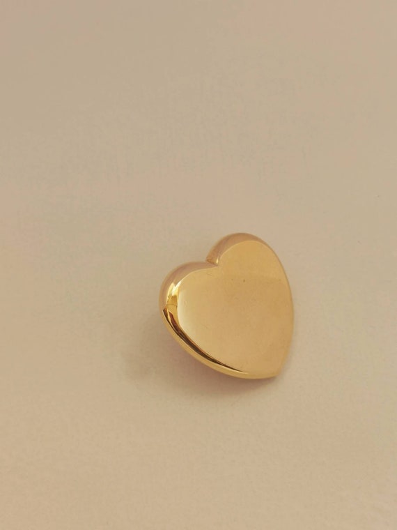 Givenchy pin's coeur doré vintage | Made in France an… - Gem