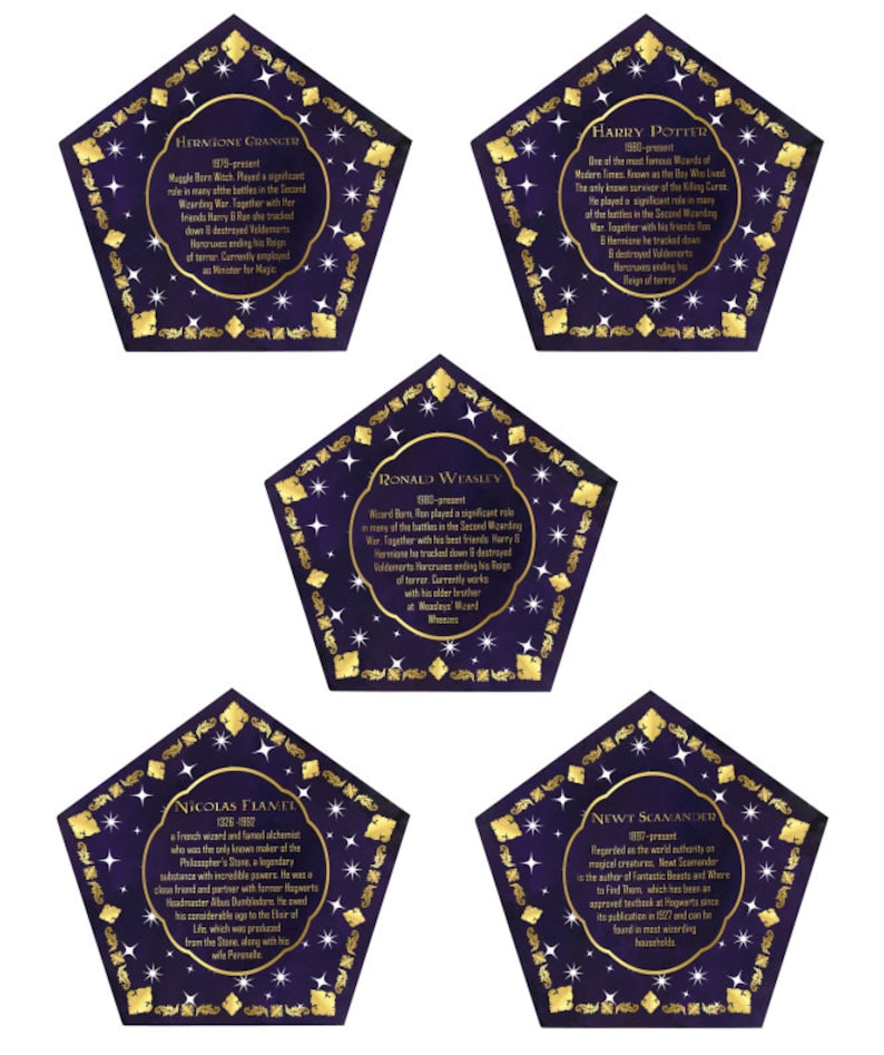 Honeydukes-inspired DIY Chocolate Frog Boxes Wizard Trading Cards ...