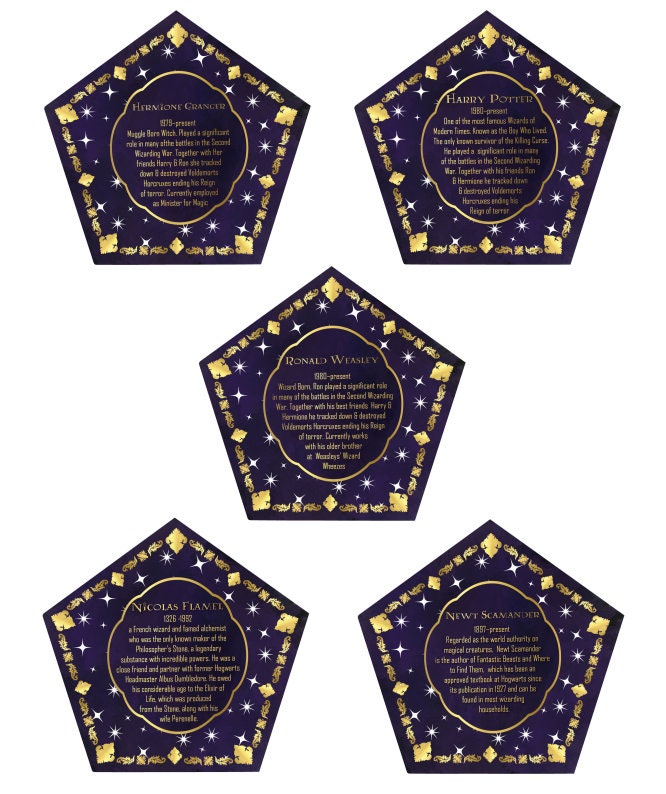 Honeydukes-inspired DIY Chocolate Frog Boxes Wizard Trading Cards ...
