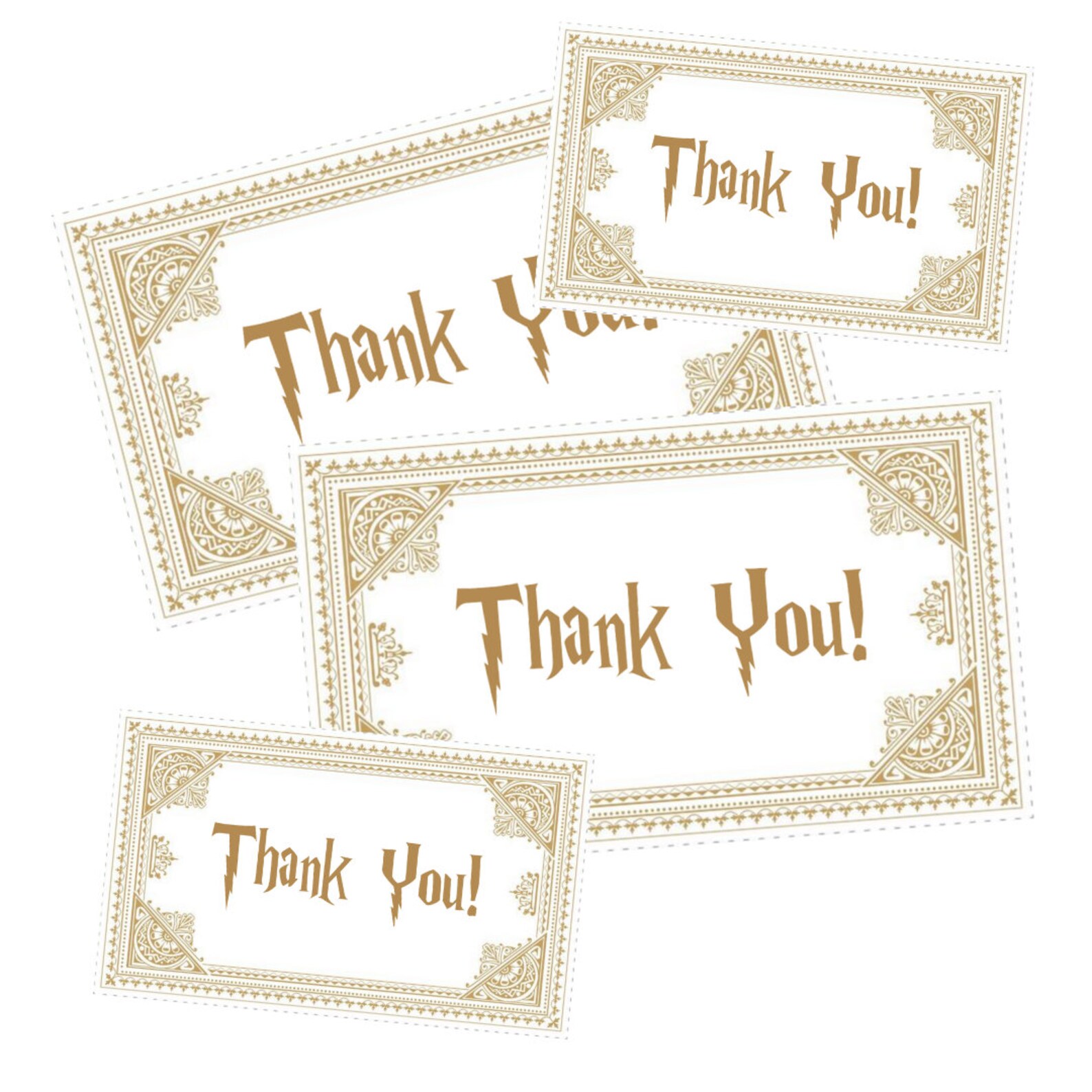 Printable Magical Thank You Card Instant Download PDF for Any Occasion ...