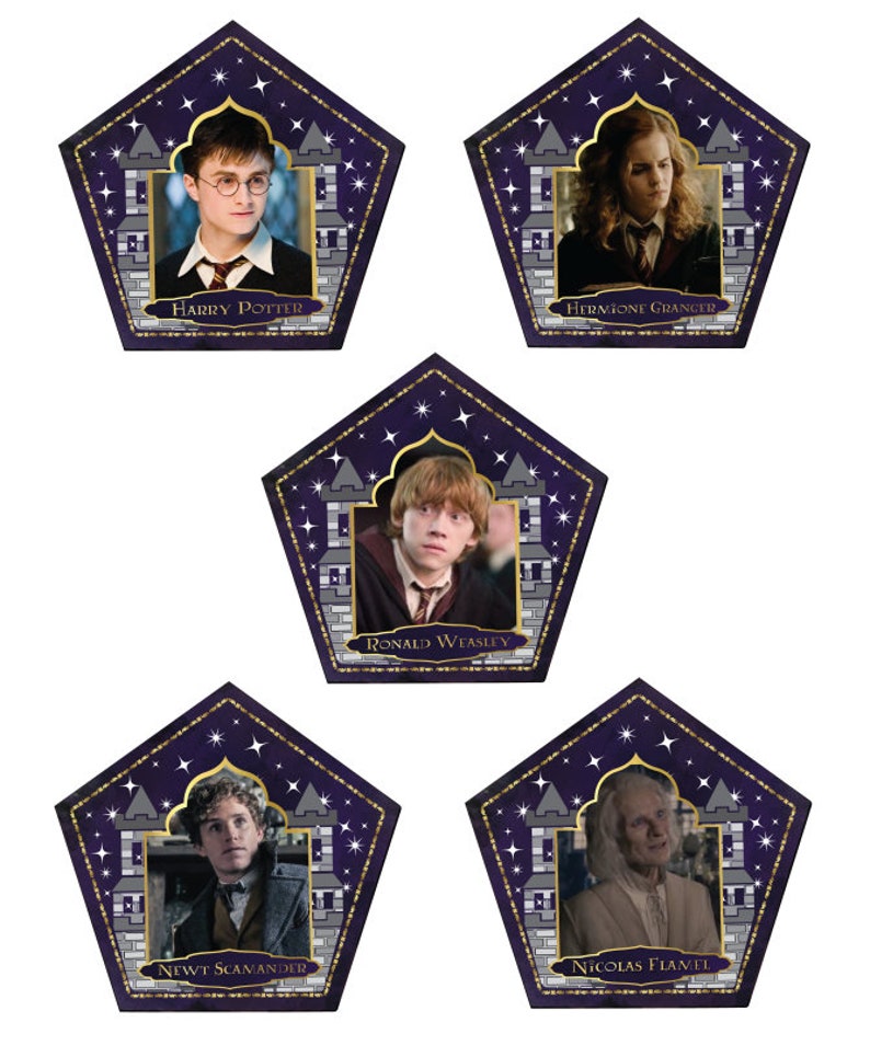 Honeydukes-inspired DIY Chocolate Frog Boxes Wizard Trading Cards ...