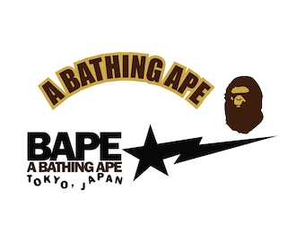 A Bathing Ape Svg - Etsy