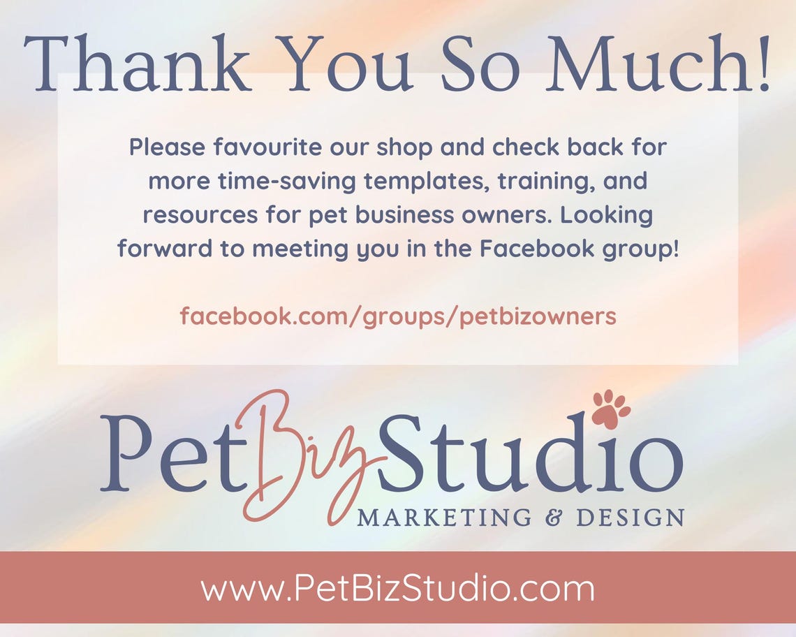 Dog Business Logo Golden Retriever Branding Kit Template Premade Brand ...