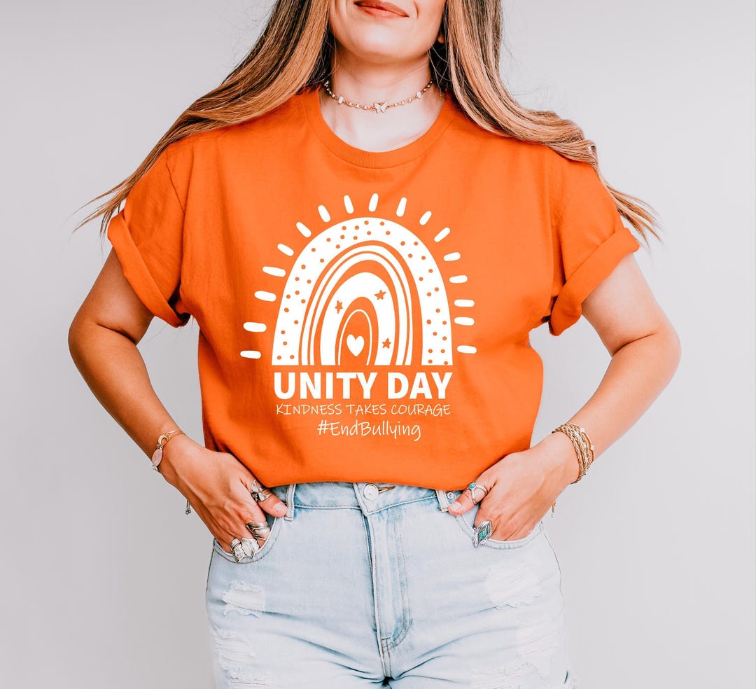 Unity Day Shirt, Teacher Unity Day Gifts, Anti Bullying Shirt, Stop ...