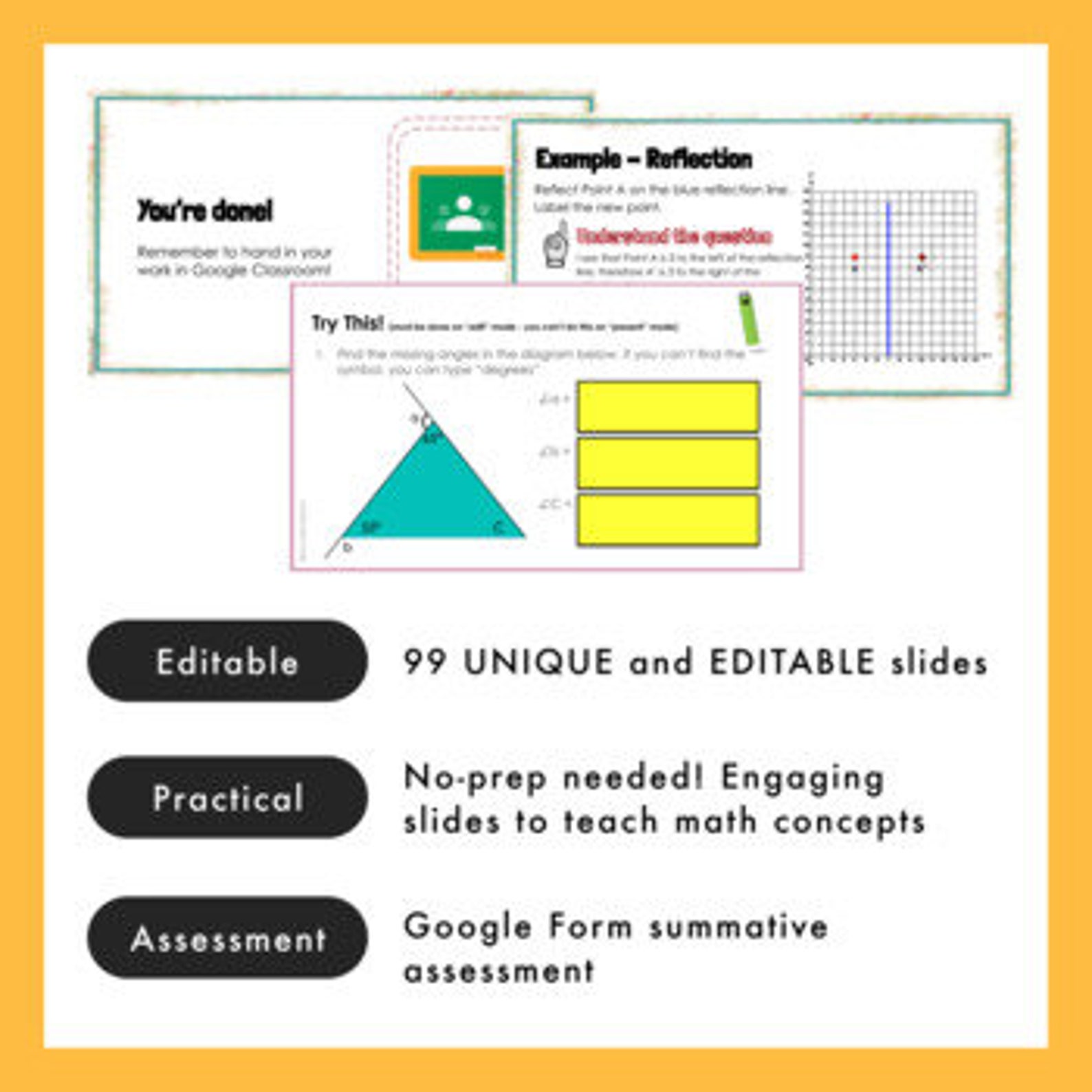 Grade 5 NEW Ontario Math Curriculum Geometry Digital Slides - Etsy