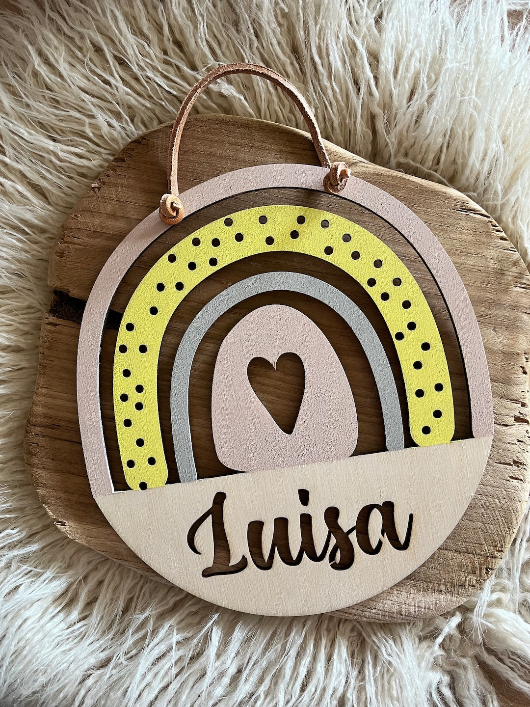 Name Tag Personalized, Wooden Sign Children's Room, Baby Room, Gift ...