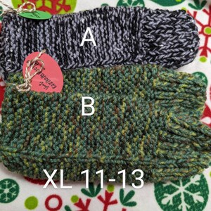 Knitted Slippers/ Handmade Slippers/ Grandma's Slipper - Etsy Canada