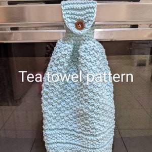 Knitted Tea Towel / Kitchen Towels/ Kitchen Decor - Etsy Canada