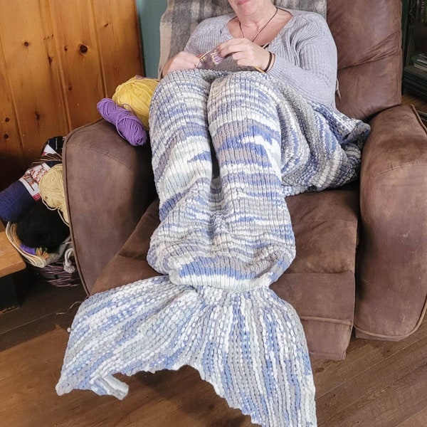 Mermaid Tail Blanket - Etsy Australia