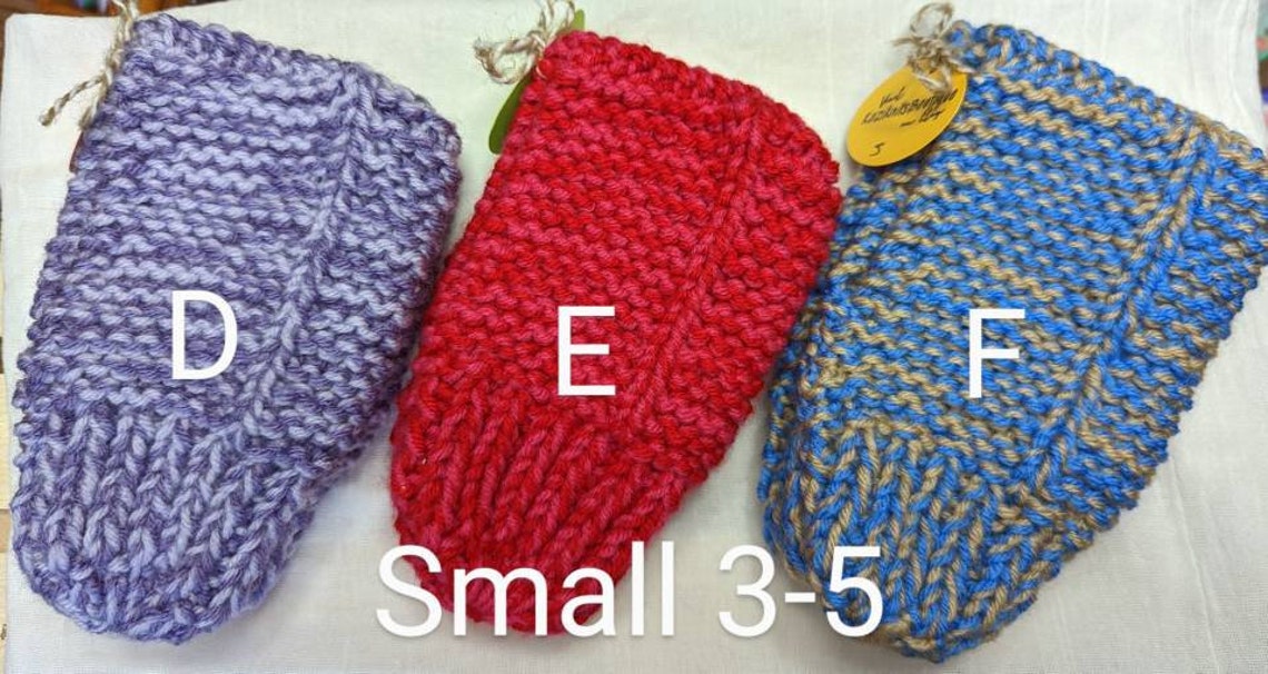 Knitted Slippers/ Handmade Slippers/ Grandma's Slipper - Etsy Canada