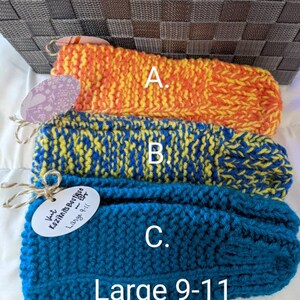 Knitted Slippers/ Handmade Slippers/ Grandma's Slipper - Etsy Canada