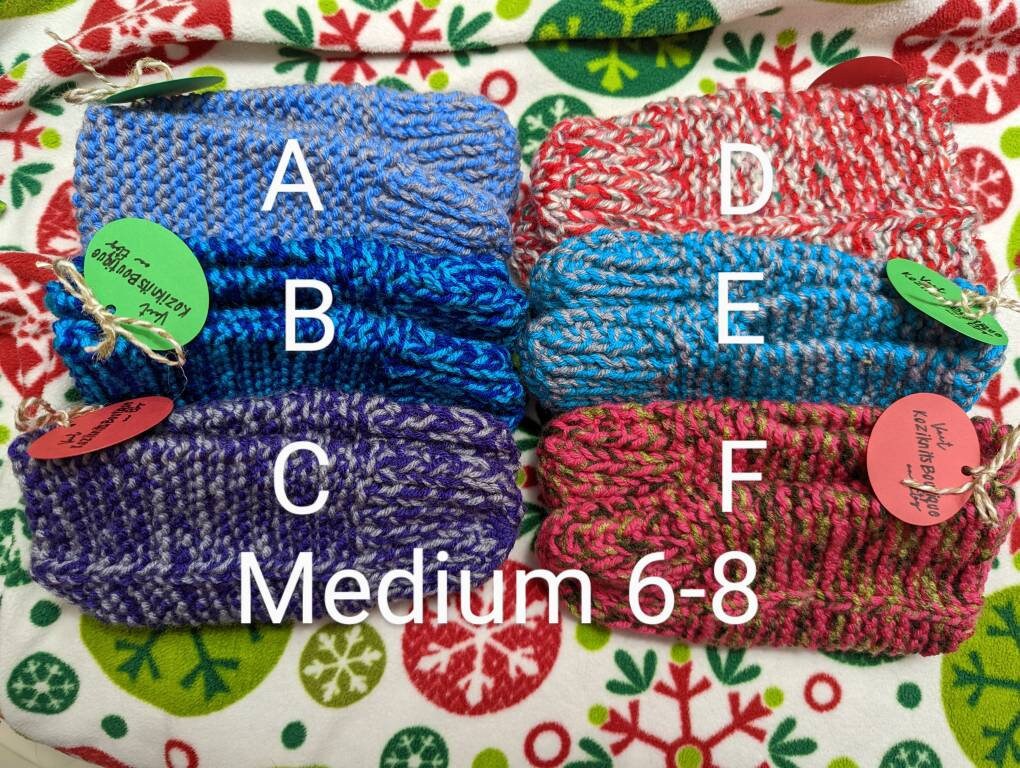 Knitted Slippers/ Handmade Slippers/ Grandma's Slipper - Etsy Canada