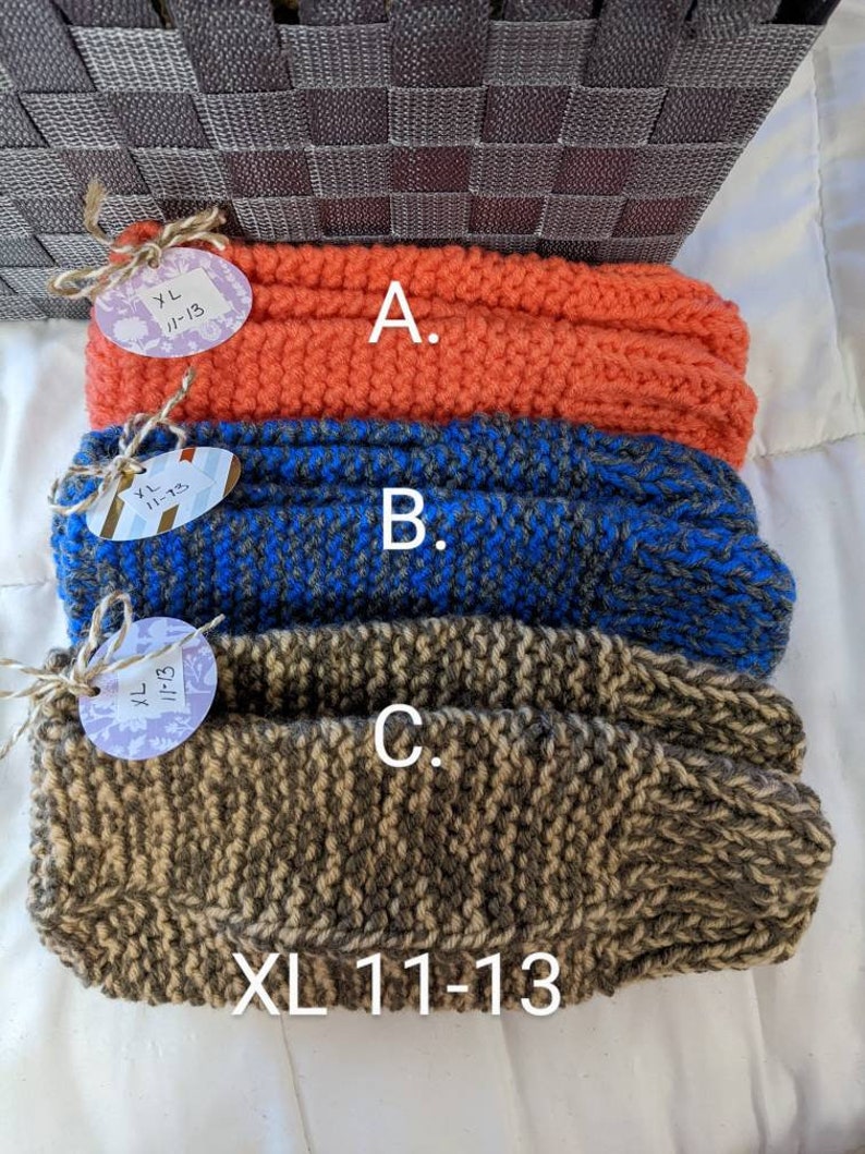 Knitted Slippers/ Handmade Slippers/ Grandma's Slipper - Etsy Canada