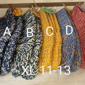 Knitted Slippers/ Handmade Slippers/ Grandma's Slipper - Etsy Canada