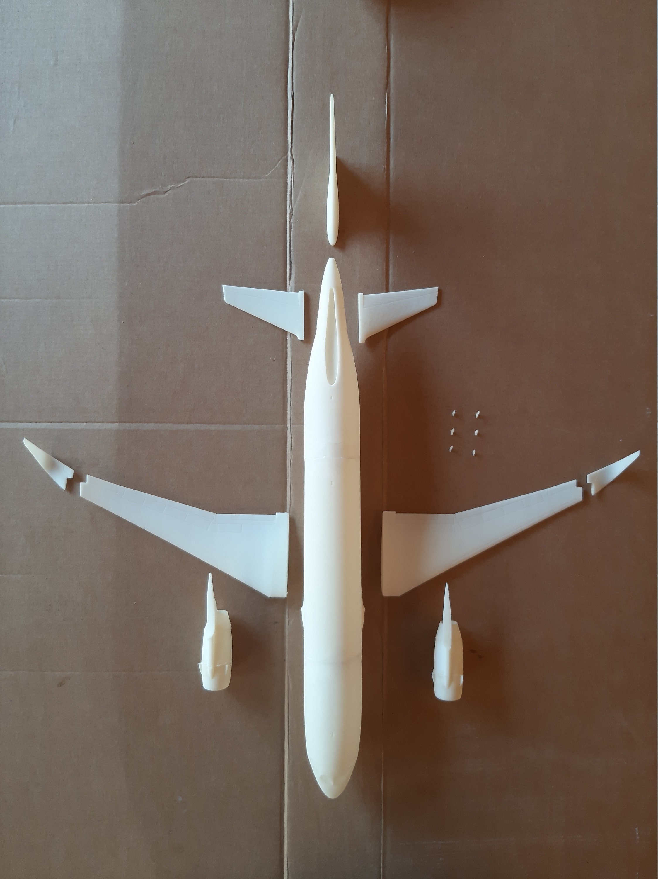 3D Printed Airbus A320ceo 1:100 - Etsy