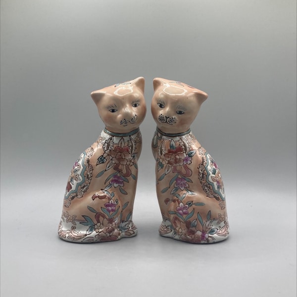 Chinese Cat Figurine - Etsy