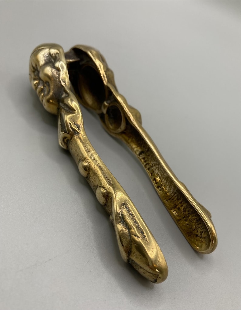 Solid Brass Jester Face Nutcrackers Antique Solid Brass - Etsy