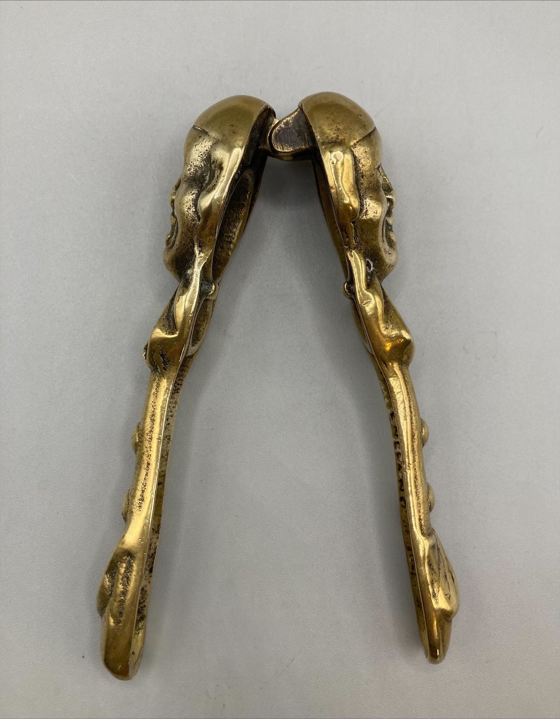 Solid Brass Jester Face Nutcrackers Antique Solid Brass - Etsy