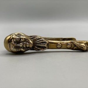 Solid Brass Jester Face Nutcrackers, Antique Solid Brass Double Sided ...