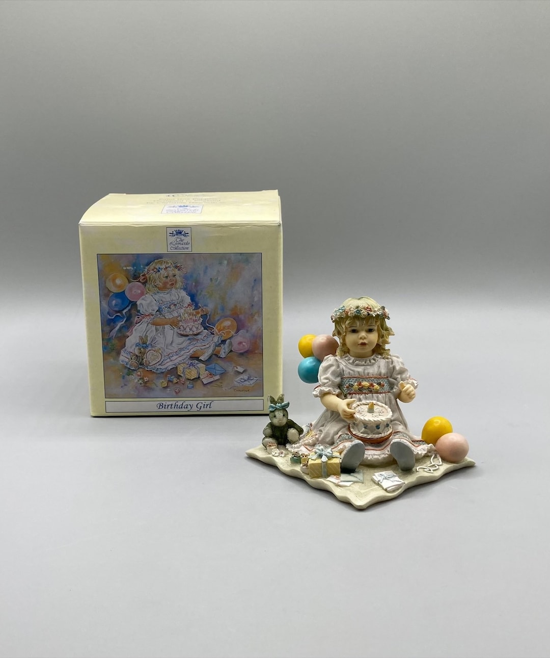 The Leonardo Collection "birthday Girl" Figurine by Christine Haworth ...