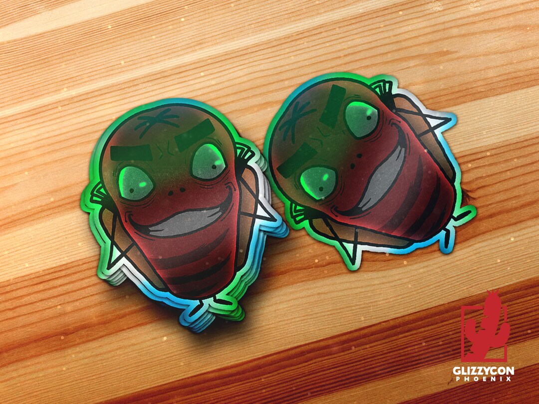 Insane Glizzy Holographic Sticker Glizzycon 2024 Hot Dog Stickers ...