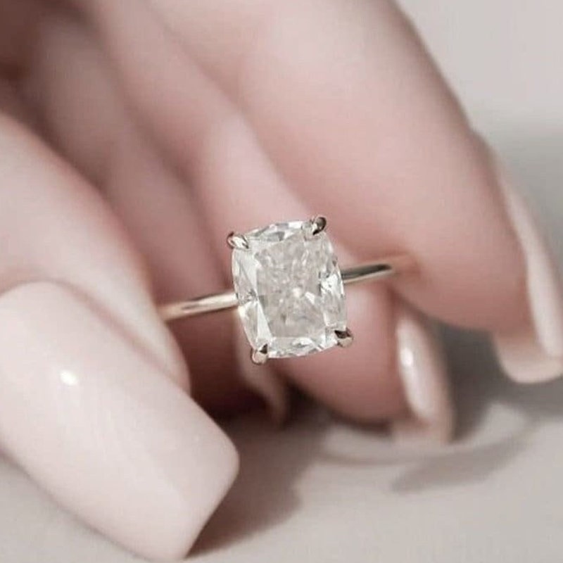 Tulip Setting Ring - Etsy