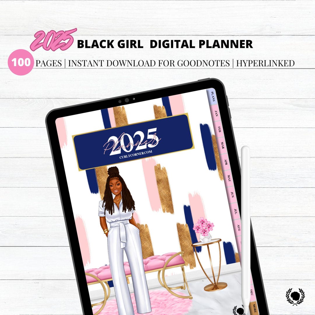 2025 Dated Digital Planner for Goodnotes, Hyperlinked Digital Planner ...