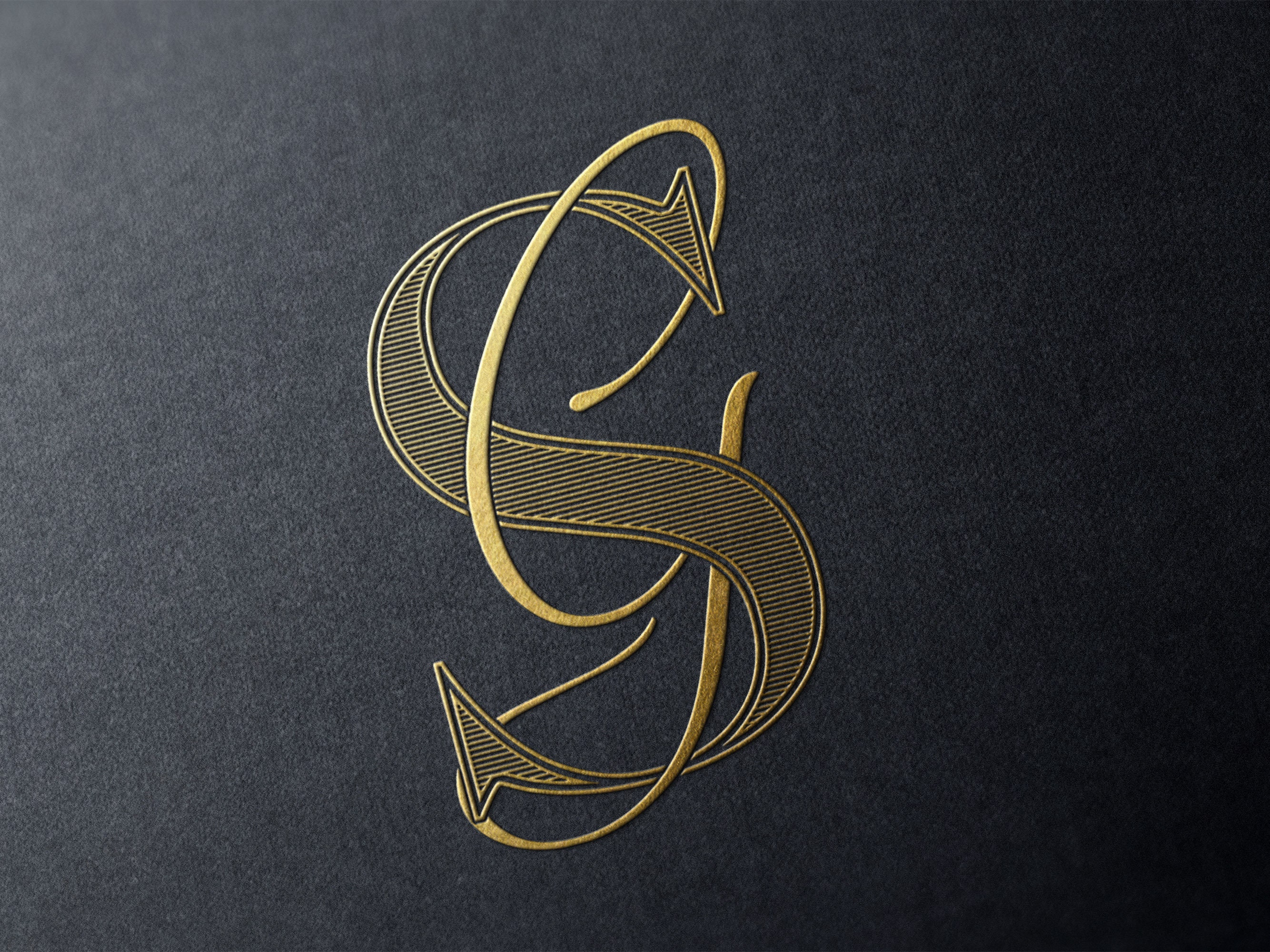 GS Wedding Monogram - Digital Download | Wedding Logo | Personal Logo ...