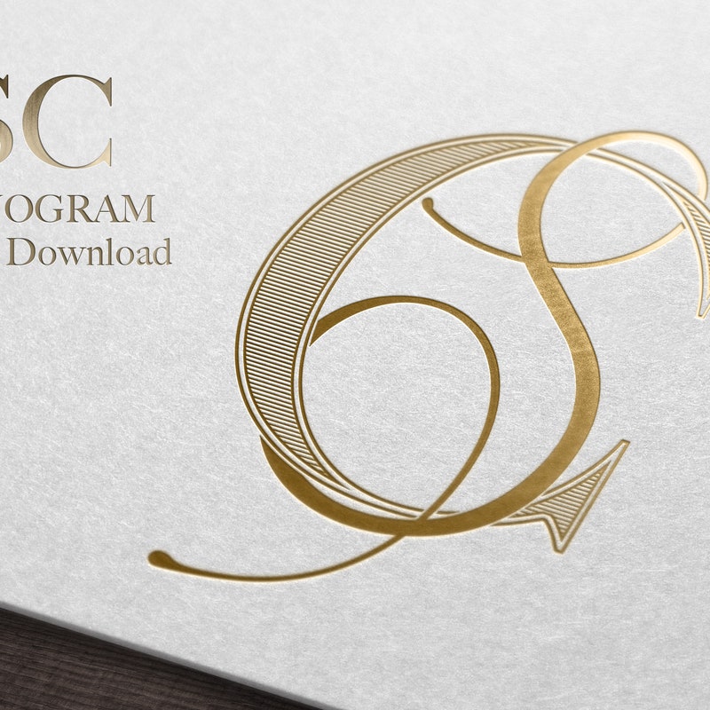 Wedding Monogram - Etsy