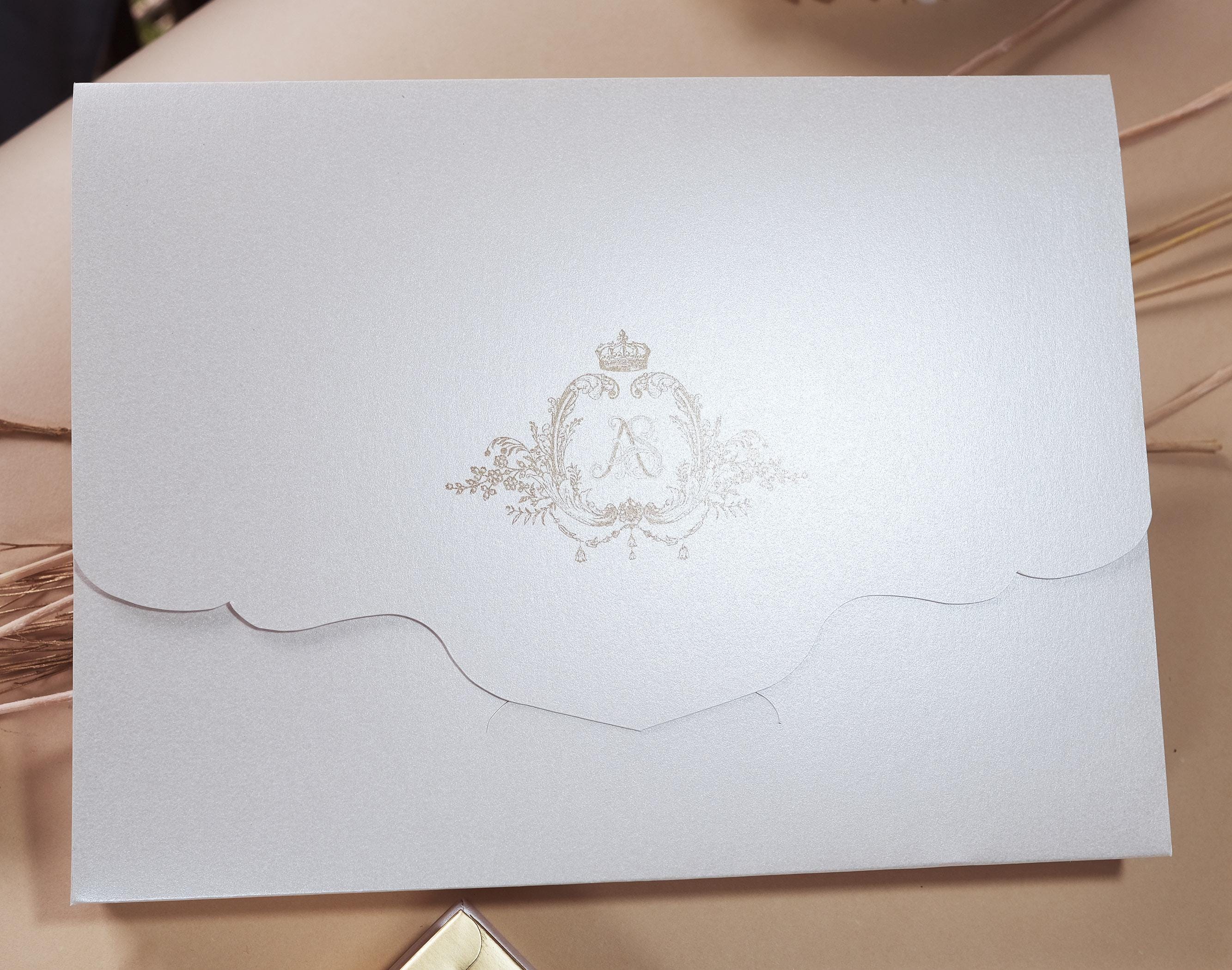 ROYAL | Wedding Box Set | Gatefold Invitation | Includes a Mailing ...