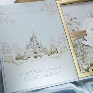 Castle | A Wedding Invitation Box Set With a Gatefold Invitation ...
