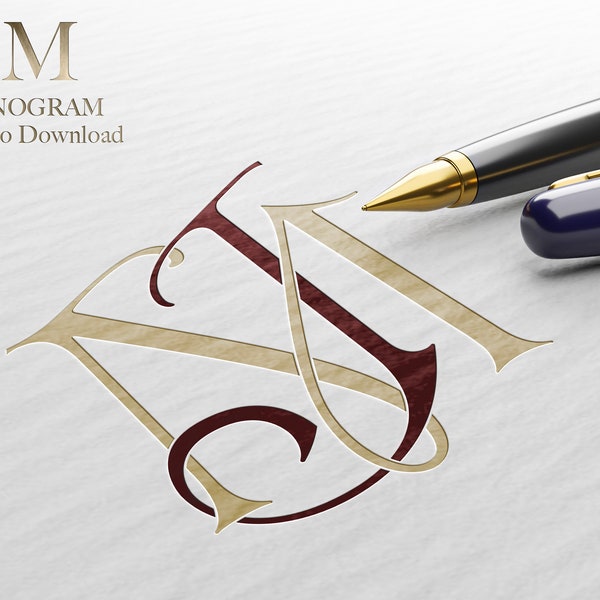 Wedding Monogram - Etsy