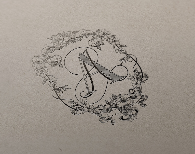 Wedding Monogram - Ready to Download | Couples Duogram, Personal Logo ...