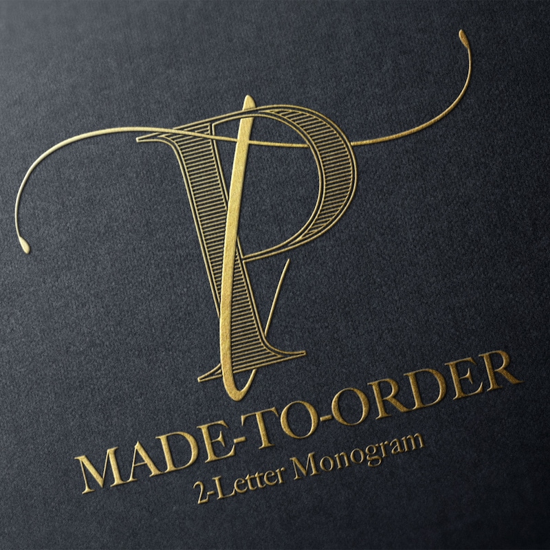 2 Letter Monogram - Etsy