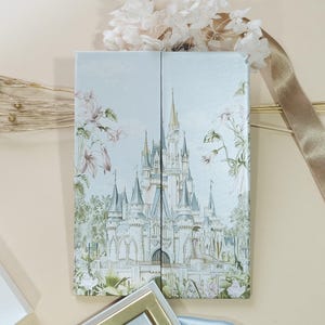 Castle | A Wedding Invitation Box Set With a Gatefold Invitation ...